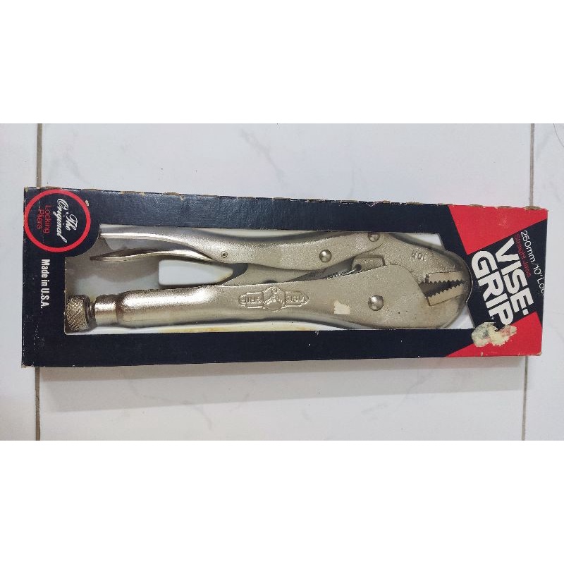 Jual Original Vise Grip USA 10R Lockgrip Pliers Petersen Dewitt Tang ...