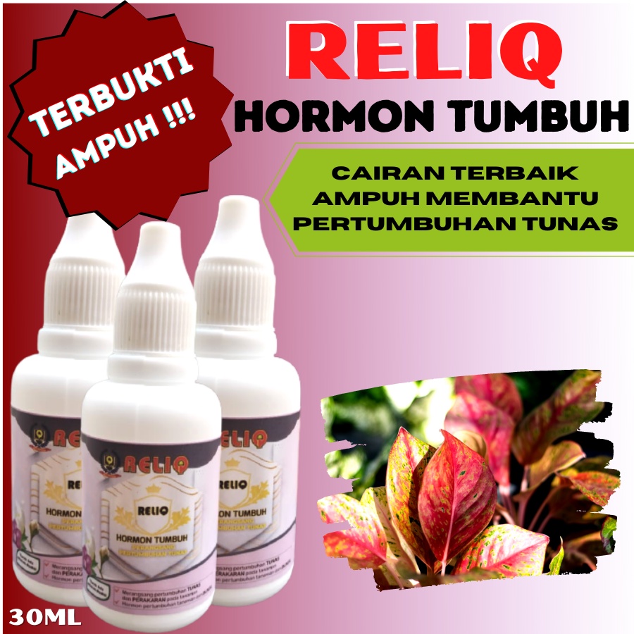 Jual Hormon Tanaman Hias | RELIQ HORMON TUMBUH | Perangsang akar ...