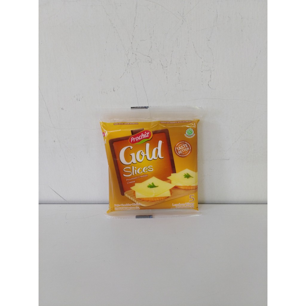 Jual Prochiz Cheddar Cheese Slice 5s 65gram | Shopee Indonesia