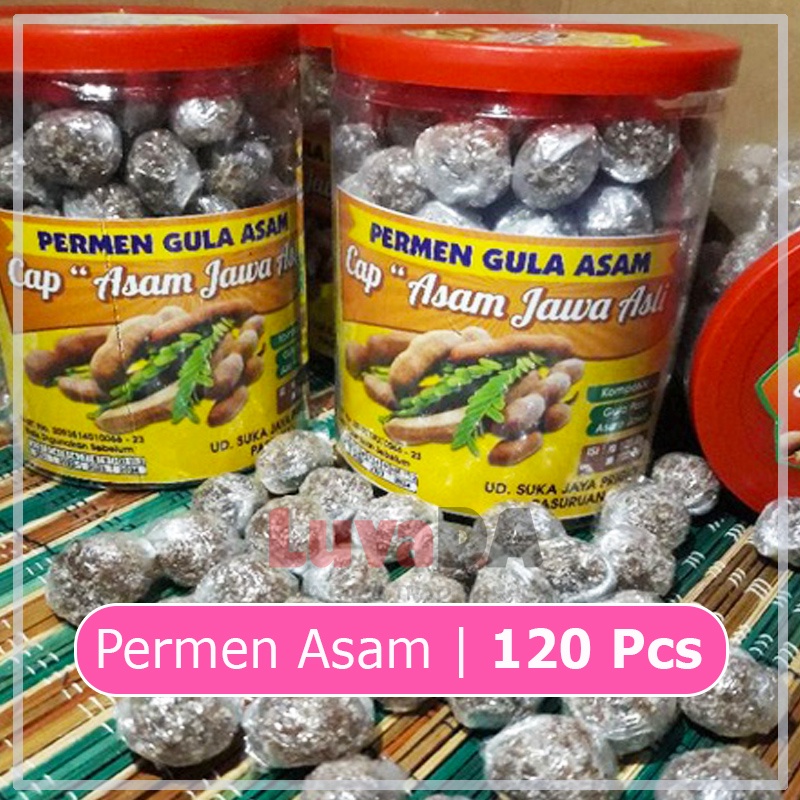 Jual Permen ASEM JAWA (Gula Asem) isi 120bj permen enak tanpa pemanis ...