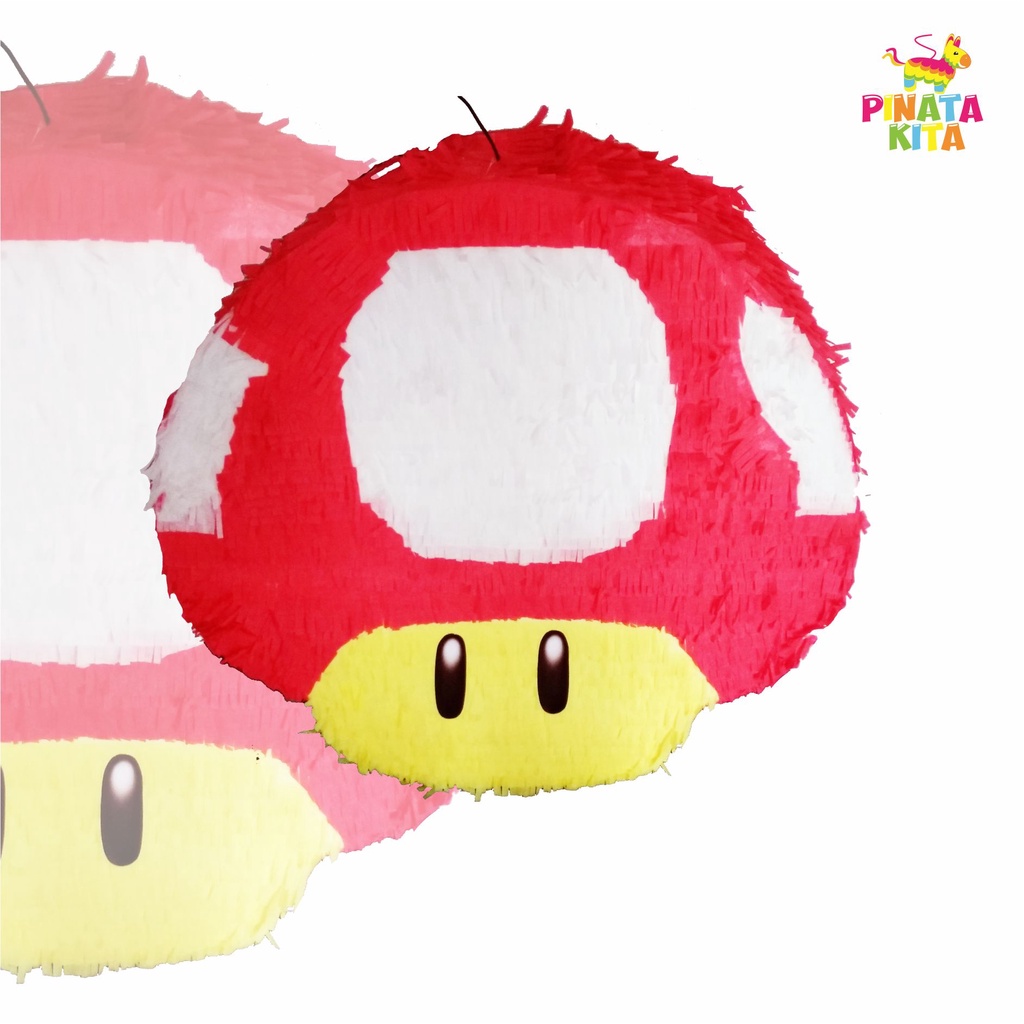 Jual pinata jamur mario bros / pinata jamur mario / pinata jamur game ...