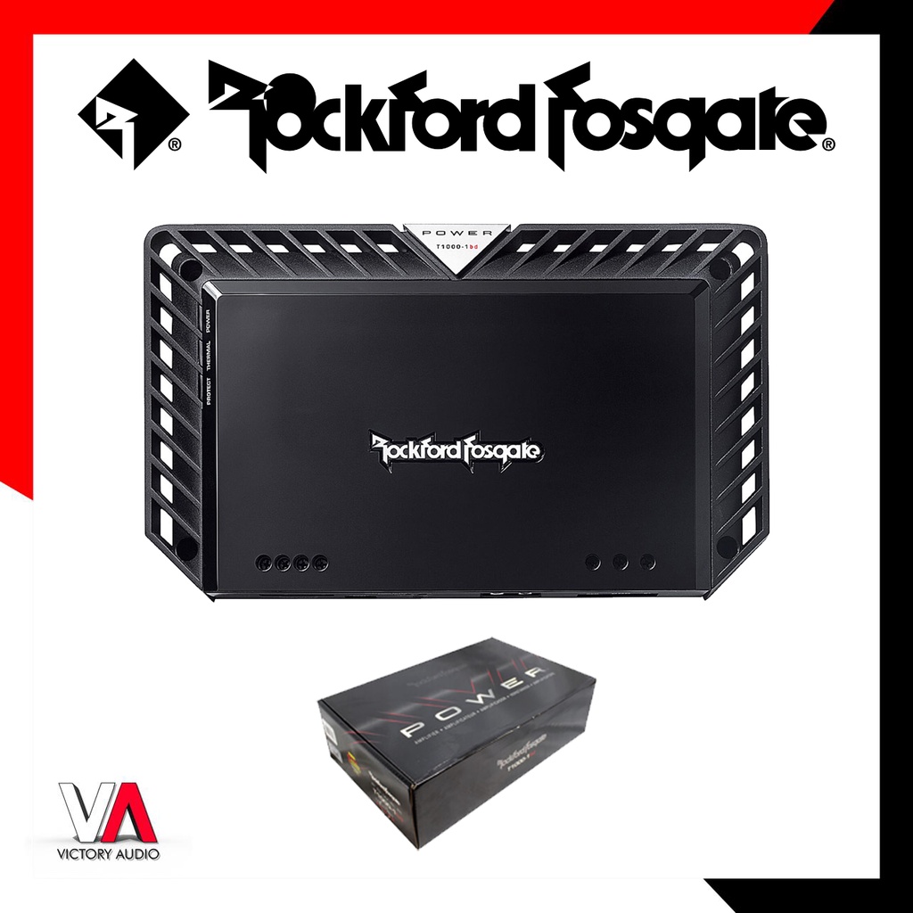 Jual Power Amplifier Monoblock Rockford Fosgate Power T1000-1bdCP 1000 Watt Max Power Power Amp ...