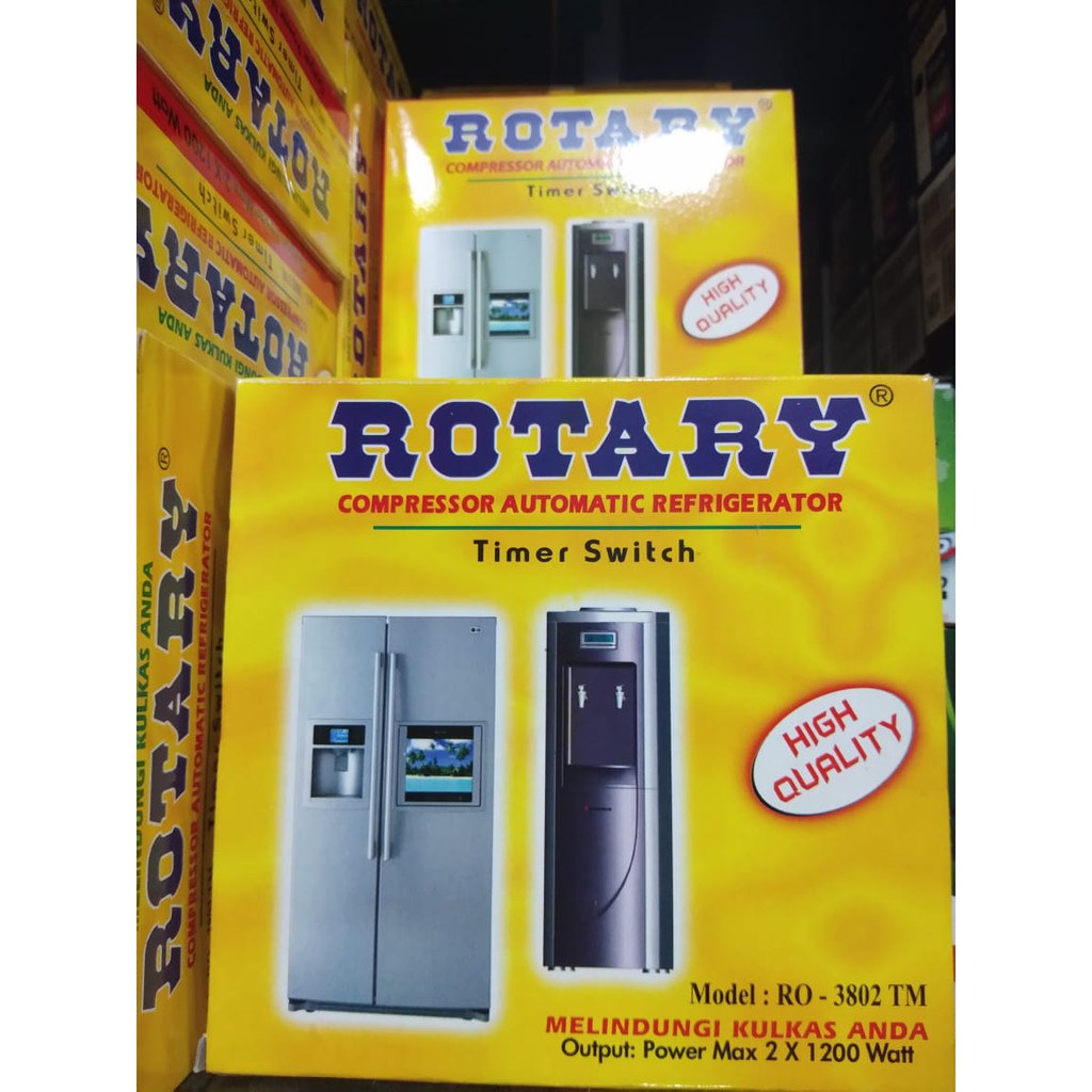 Jual ROTARY TIMER SWITCH KUNING KULKAS DAN DISPENSER | Shopee Indonesia