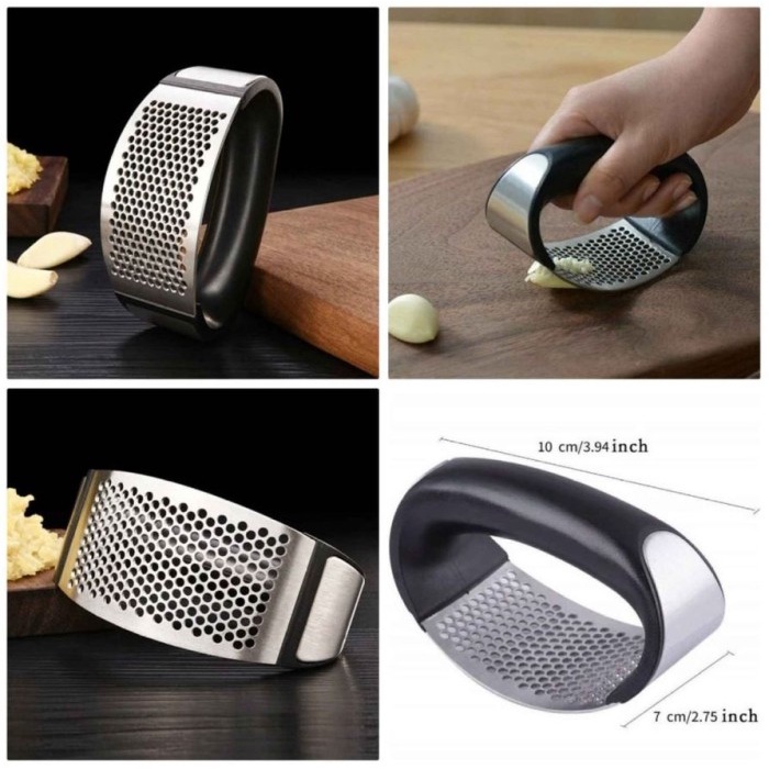 Jual Alat Penghancur Bawang Putih Stainless Penghalus Garlic Press ...