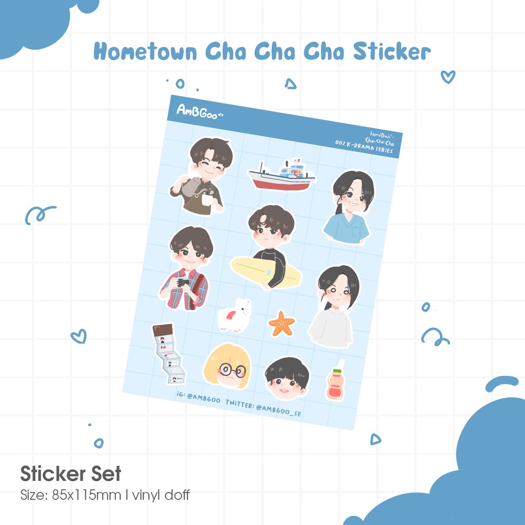 Jual Hometown Cha Cha Cha Sticker | Shopee Indonesia