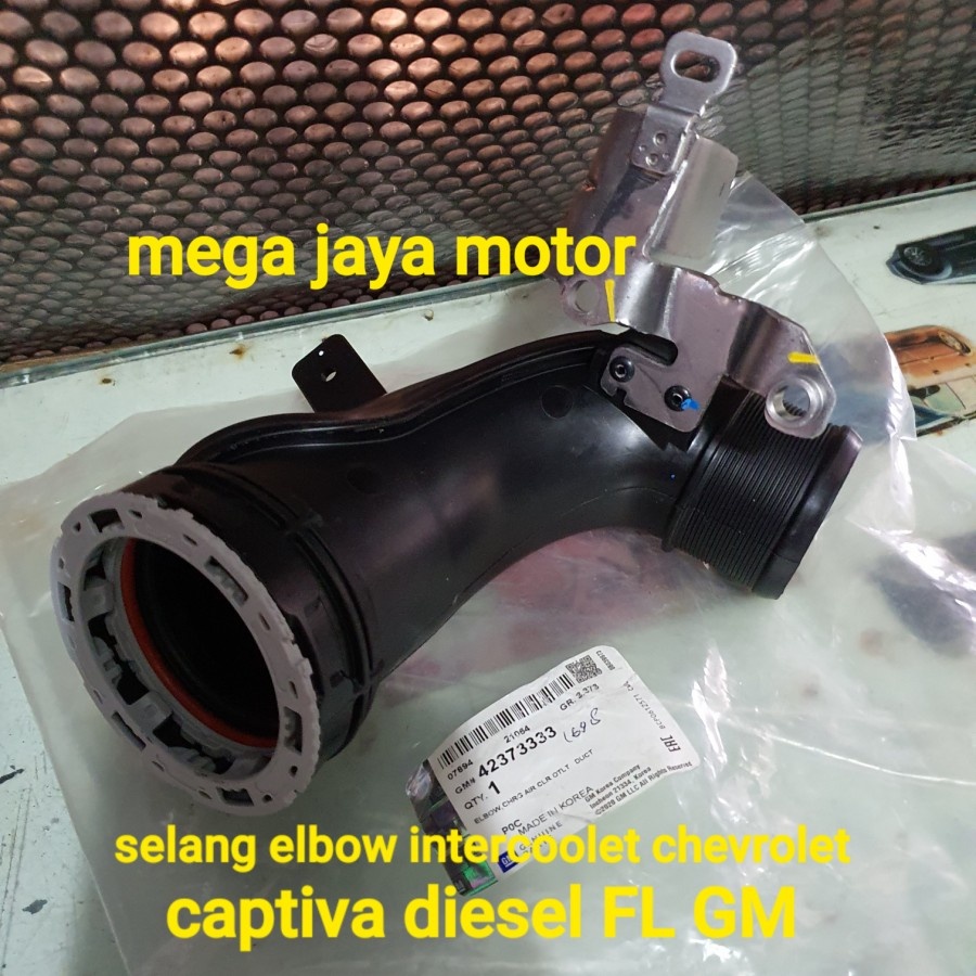Jual Selang elbow intercooler chevrolet captiva diesel FL original GM ...
