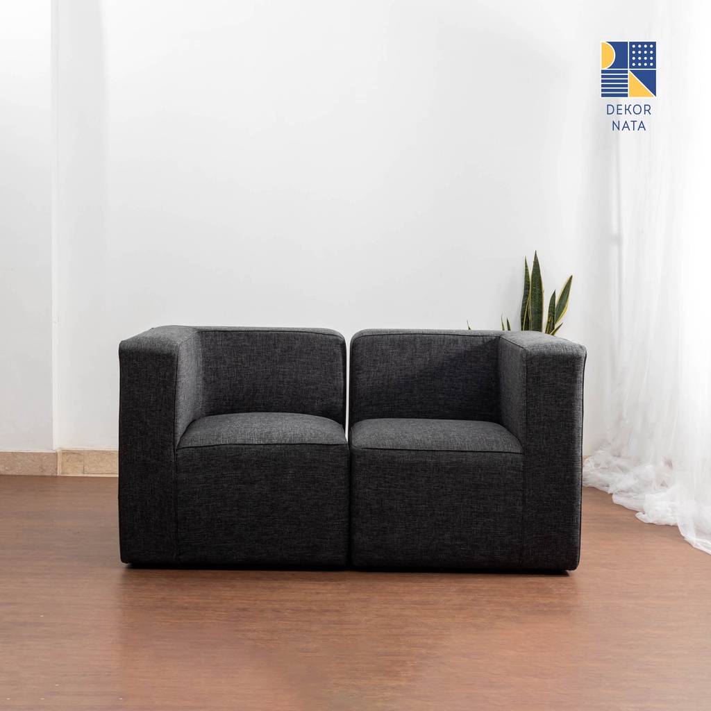Jual Dekornata Jared Sofa Minimalis Modern / Sofa Set L Full Busa ...