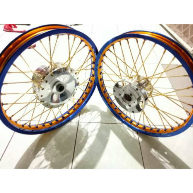Jual Velg paketan set Velg Tdr 2 tone Jupiter z-jupiter mx-Mx New ...