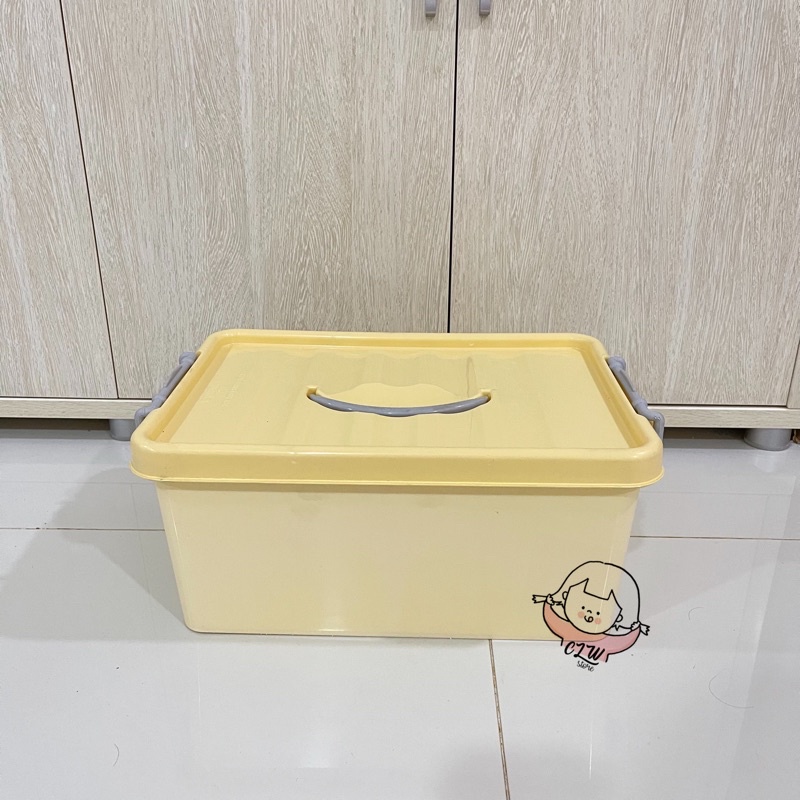 Jual Kontainer Box Plastik Sedang ukuran 16 Liter / Kotak Serbaguna ...