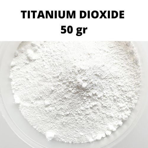 Jual TITANIUM DIOXIDE 50 GR | Shopee Indonesia