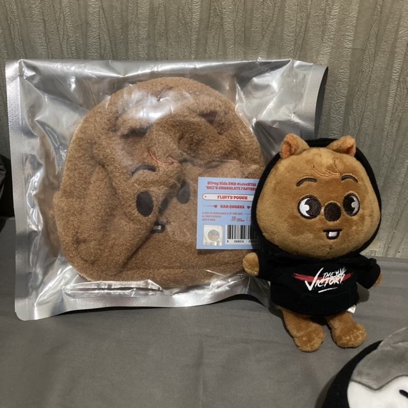 Jual SKZOO STRAY KIDS FLUFFY POUCH HAN QUOKKA HANQUOKKA HAN JISUNG ...