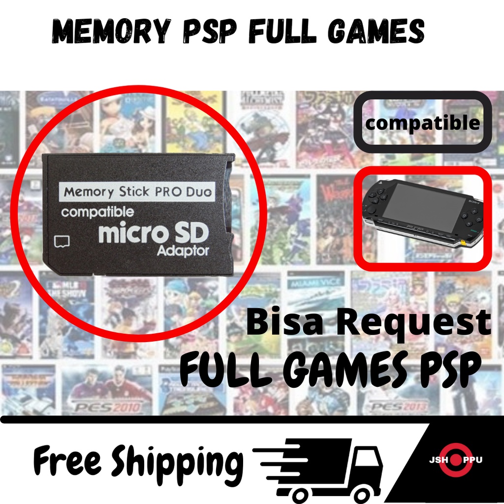 Jual Memory PSP Full Games Photofast Dual Slot Converter Micro SD to ...