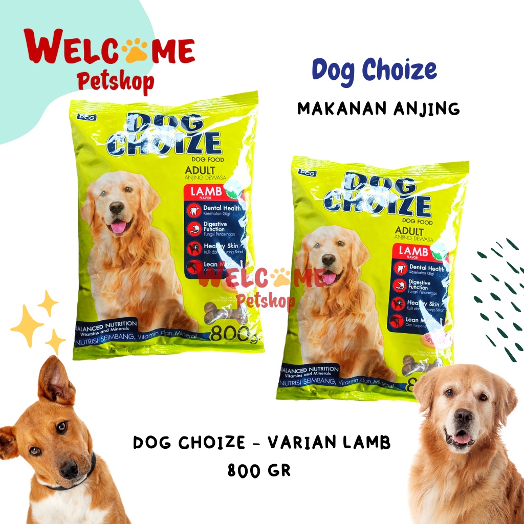 Jual Dog Choize 800g Makanan Anjing Adult Pakan Dog Food Gurih Enak ...