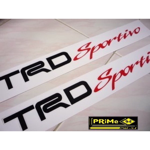 Jual Stiker TRD Sportivo (Large) | Shopee Indonesia
