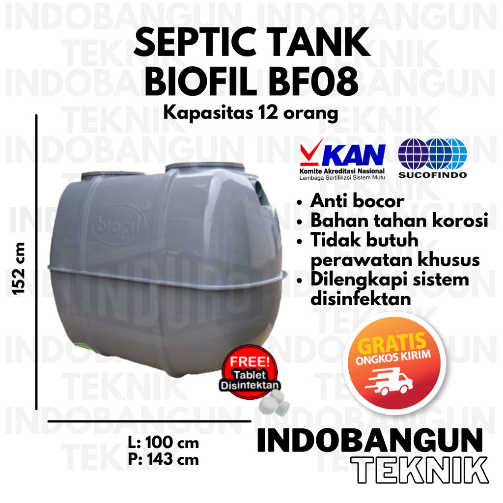 Jual Bio Septic Tank Septictank Septitank Sapiteng Sepiteng Septit Tank ...