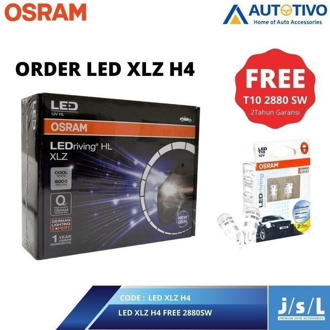 Jual OSRAM XLZ LED Mobil H4 B6204CW 6000K 20Watt Lampu LEDriving HRV ...