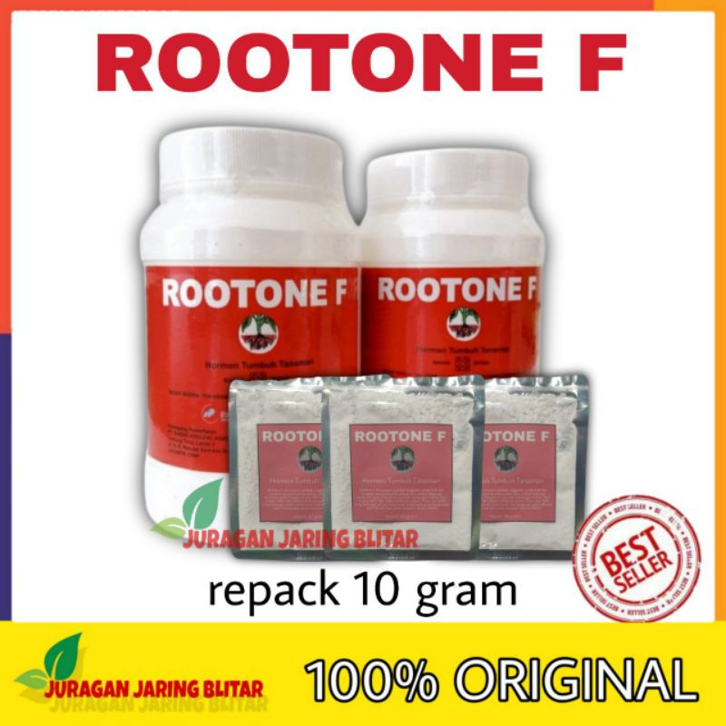 Jual Rootone F 10 gram Hormon Untuk Pertumbuhan Akar Mengandung ...