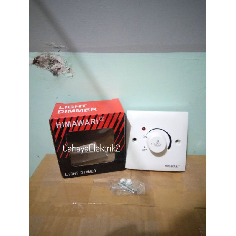 Jual saklar dimer dimmer switch 500 watt fukuta / Himawari pengatur ...