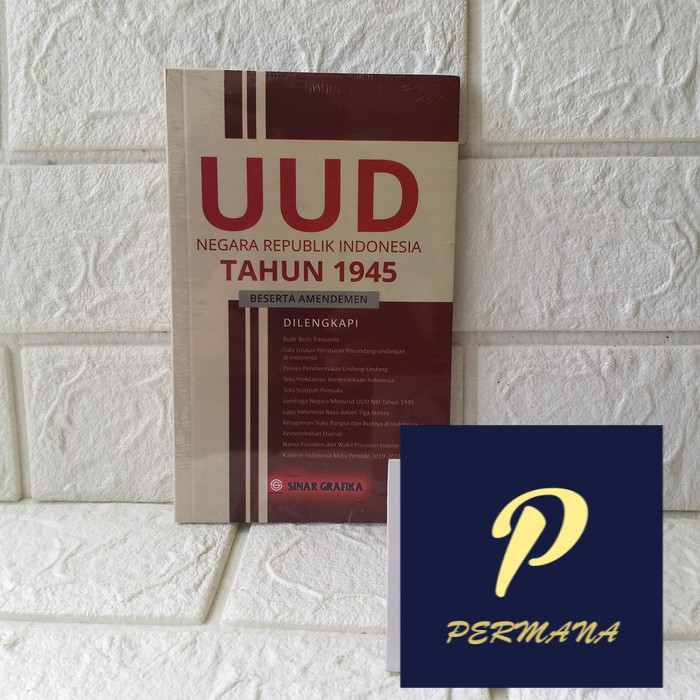 Jual uud negara RI tahun 1945 beserta amandemen - Bumiaksara | Shopee Indonesia