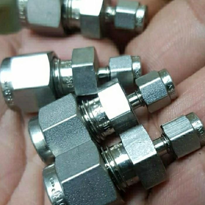 Jual Fitting Reducer Union Connector 1/16" Od X 1/8" Od Swagelok Ss316 ...