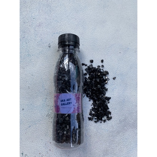 Jual serpihan kaca pecahan kaca for art resin tidak tajam 500 gram ...