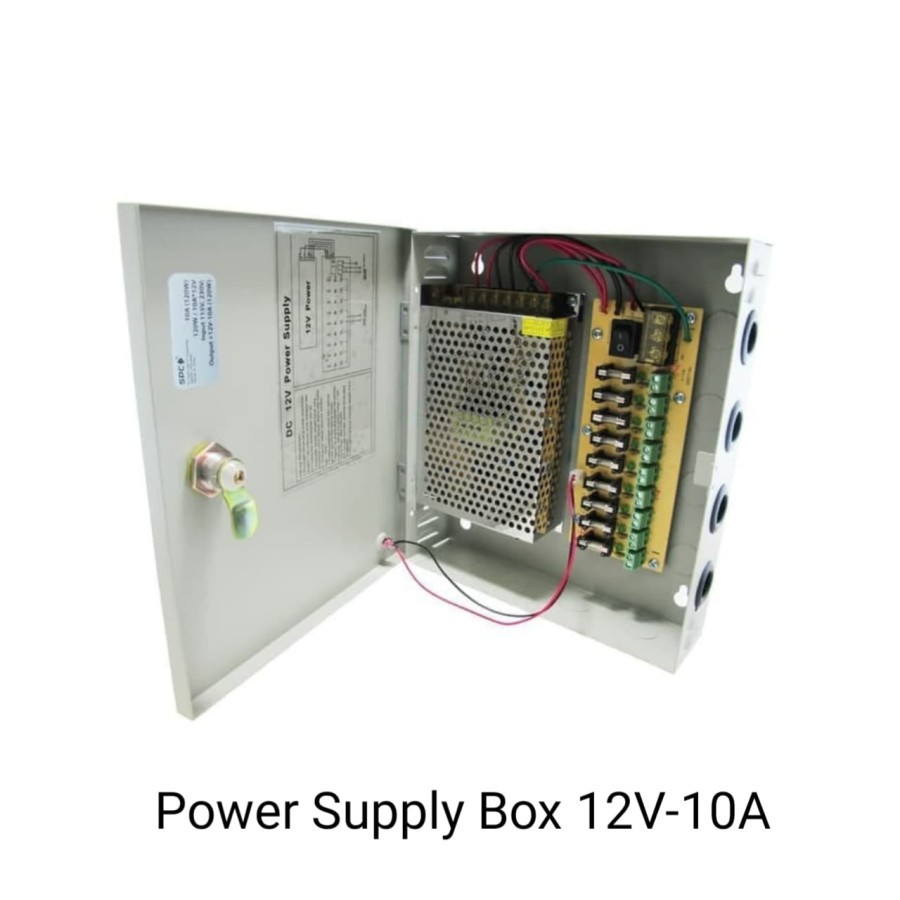 Jual POWER SUPPLY BOX 12V-10A | Shopee Indonesia