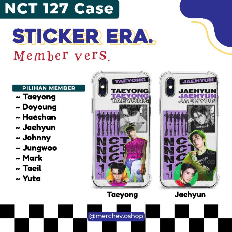 Jual CASE NCT 127 - STICKER ERA - MEMBER VERSION | Shopee Indonesia