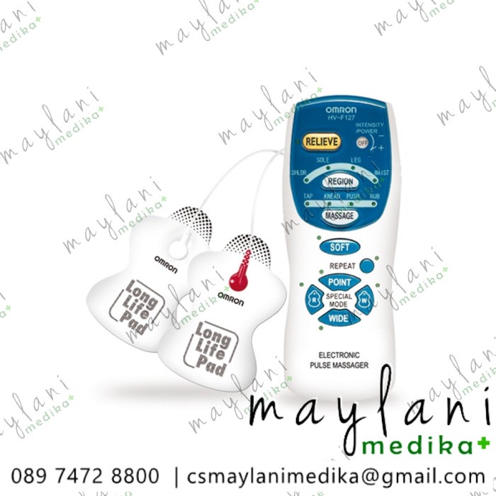 Jual OMRON HV-F127 PULSE MESSAGER STIMULATOR / TENS OMRON HV F127 / HVF 127 | Shopee Indonesia