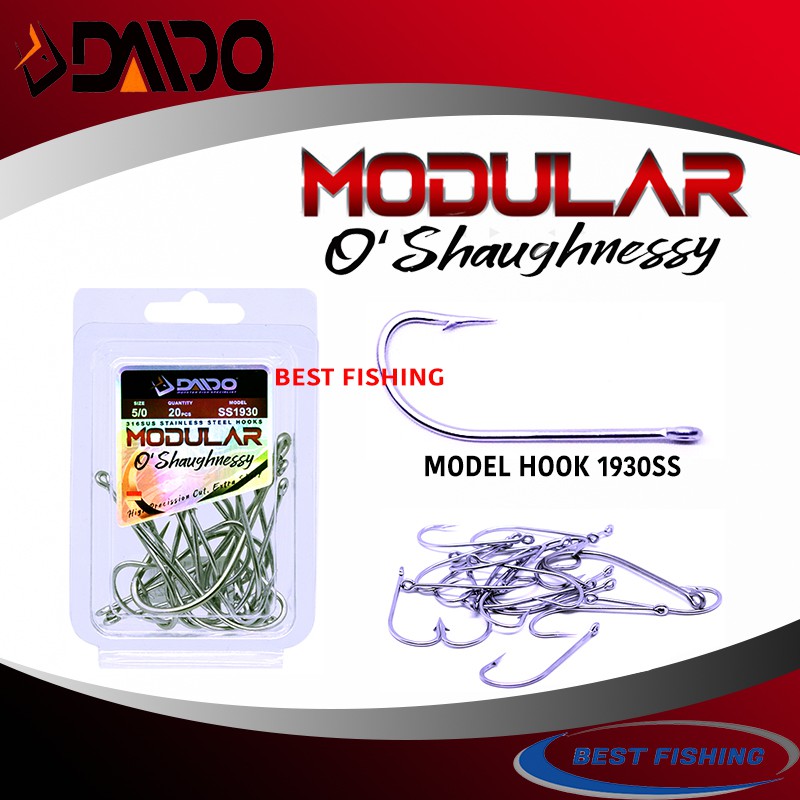 Jual KAIL PANCING DAIDO MODULAR HOOK 1930SS UKURAN 1 SAMPAI 8/0 ...