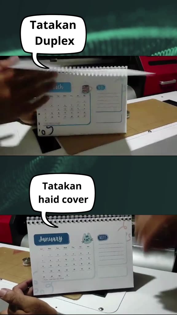 Jual Kalender Duduk 2026 Tema Alam Hijau – Desain Natural dan Elegan ...