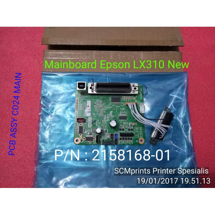 Jual Mainboard Epson LX310 / Main Board Printer LX310 New P/N 2158168 ...
