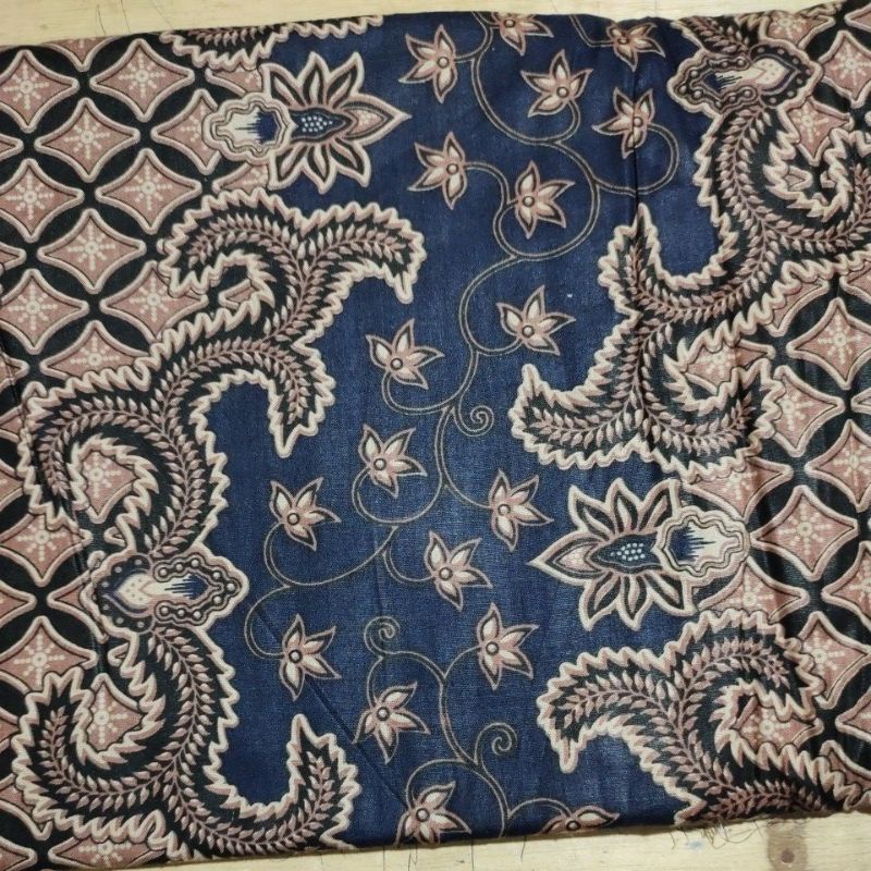 Jual kain batik Jalu navi | Shopee Indonesia