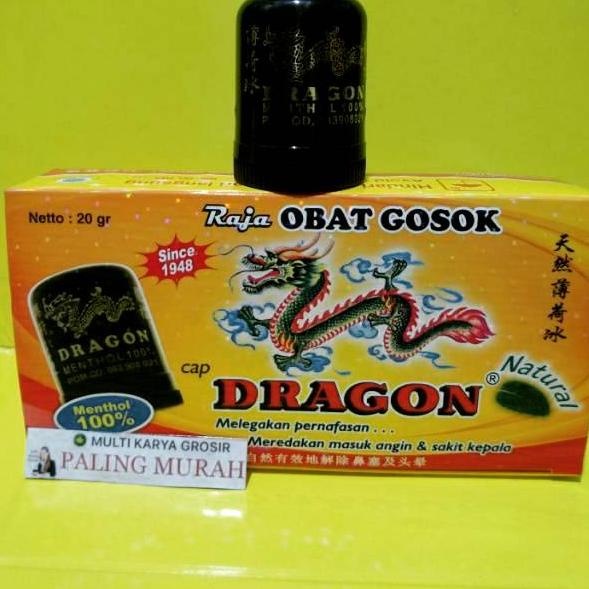 Jual [PRODUK WIVU0] Mentol Dragon / Menthol Dragon Raja Obat Gosok 20 ...