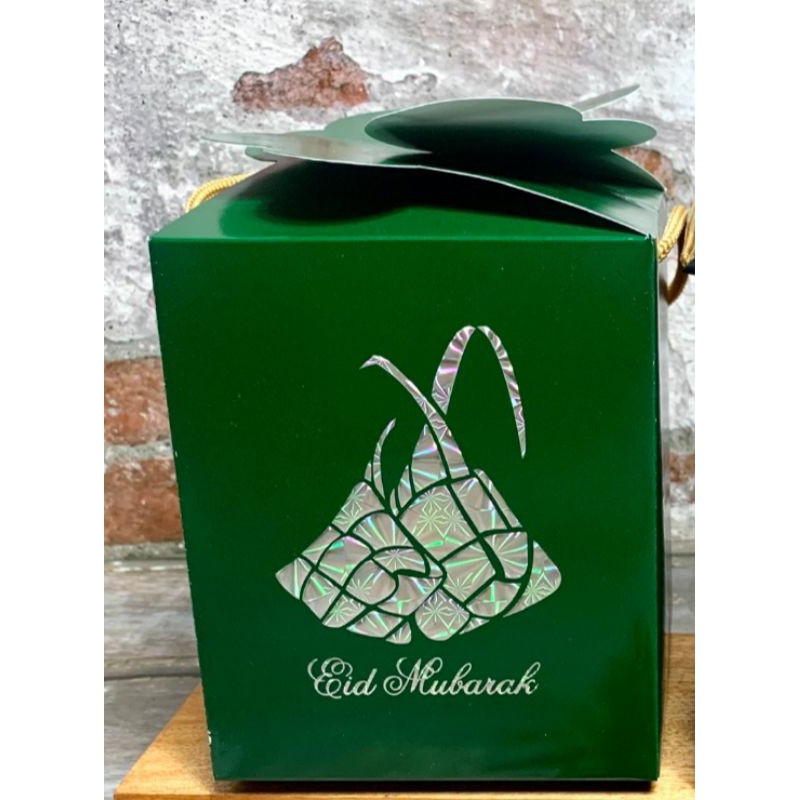 Jual Box Lebaran Toples 250gr 350gr Box Idul Fitri Ketupat Box Kue ...