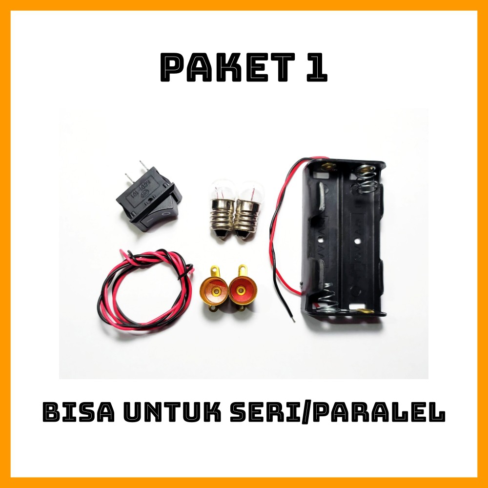 Jual Paket Rangkaian Listrik untuk Praktek SD kelas 6 | Shopee Indonesia
