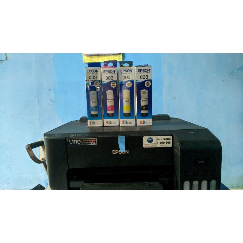 Jual PRINTER EPSON L1110 | BARU TERPAKAI 6 BULAN | Shopee Indonesia