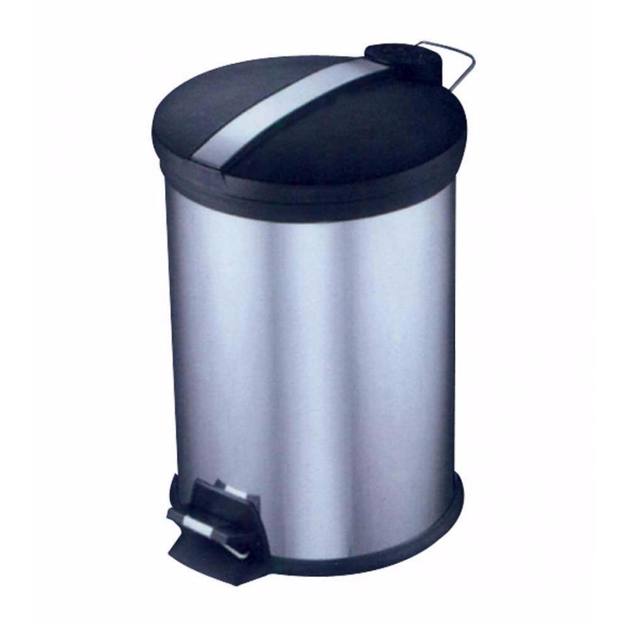 Jual FANCY WASTE BIN ROUND KRISBOW 5L MATT WITH PEDAL KW1800795 ...