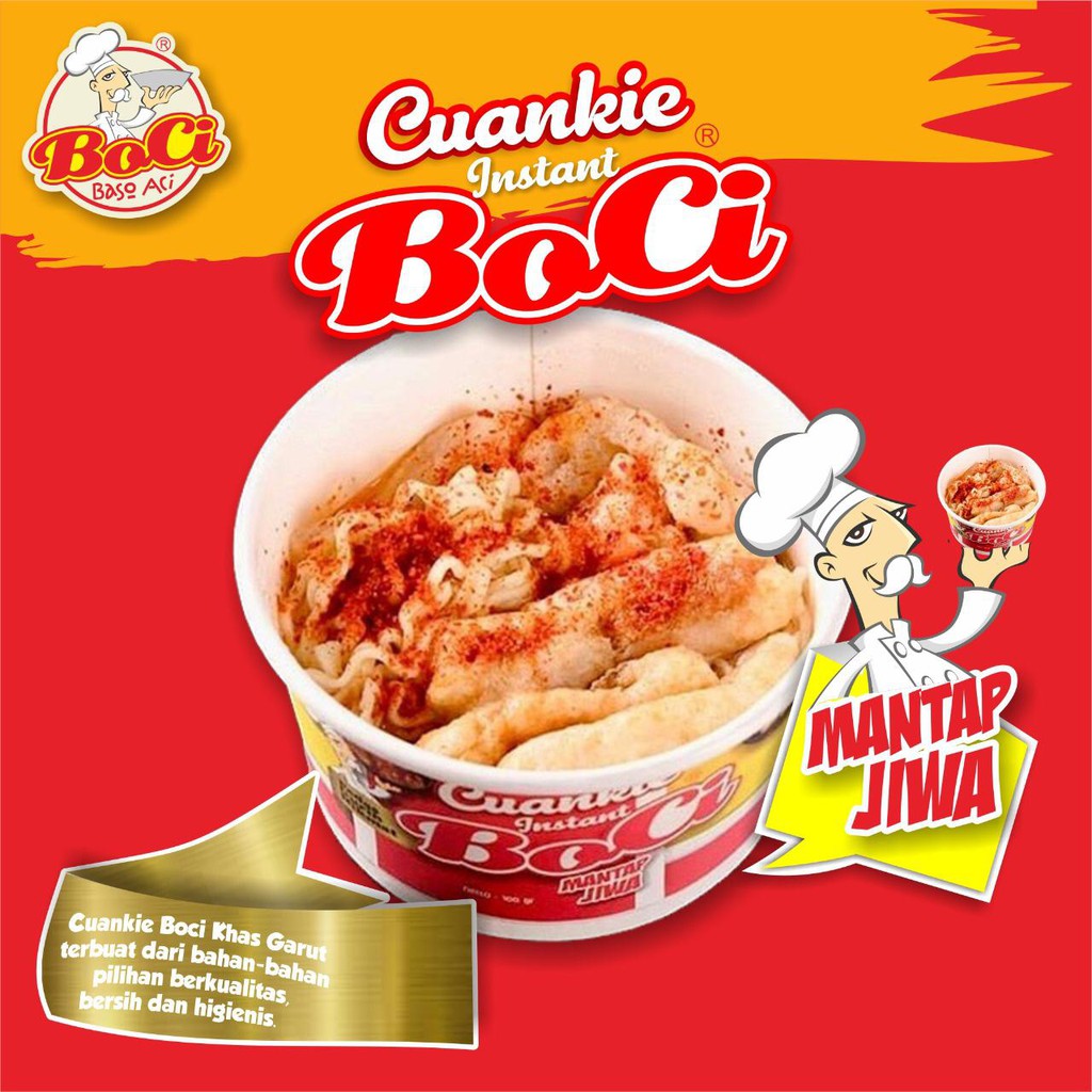 Jual Cuankie Boci - Cuankie Instan - Mantap Jiwa | Shopee Indonesia