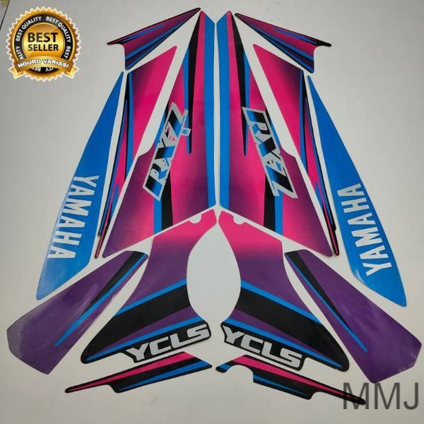 Jual Sticker striping Yamaha RX z rxz pink ungu | Shopee Indonesia