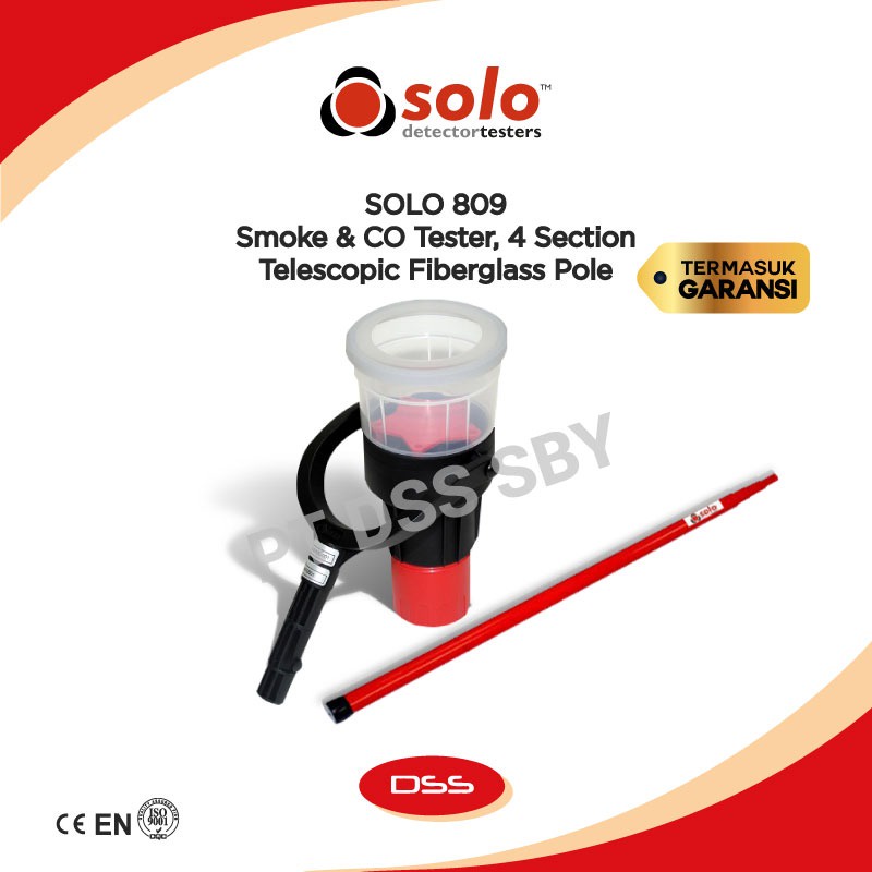 Jual Solo 809 - Smoke Detector Test Starter Kit 6 metres | Shopee Indonesia