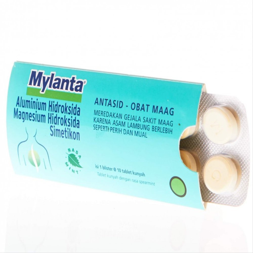 Jual MYLANTA TABLET OBAT SAKIT MAAG | Shopee Indonesia