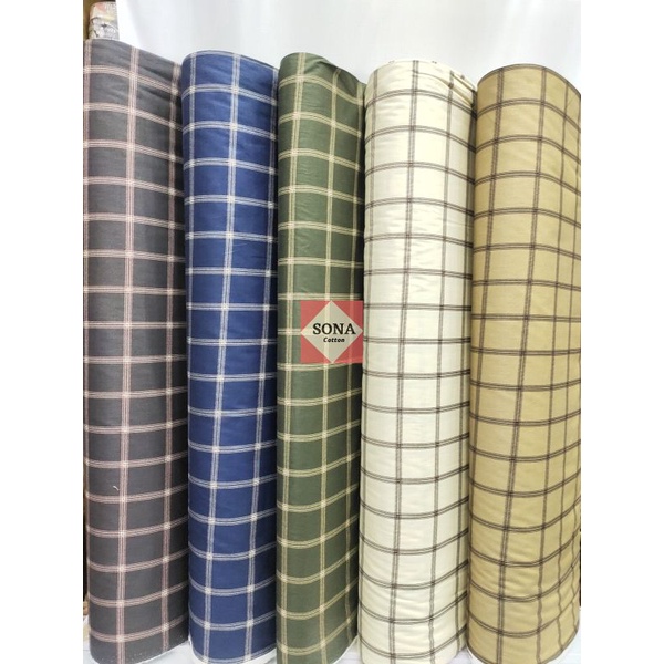 Jual Katun Jepang Motif New Kotak Sedang / Japan Design by Tokai Senko ...