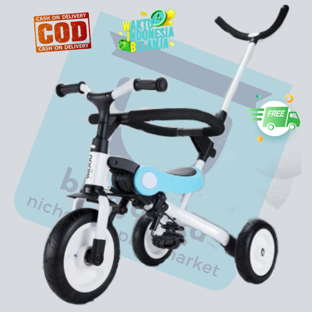 Jual Sepeda Anak 5 in 1 Nadle Cycle dengan Moving Stick Bar | Shopee ...