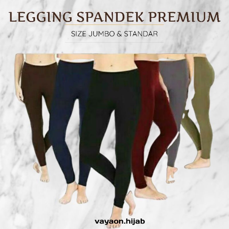 Jual Legging Panjang Standar Dan Jumbo Spandex Dan Kaos Rayon Soft ...