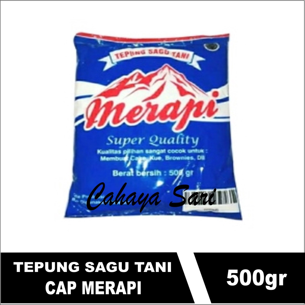 Jual tepung sagu cap merapi 500g | Shopee Indonesia