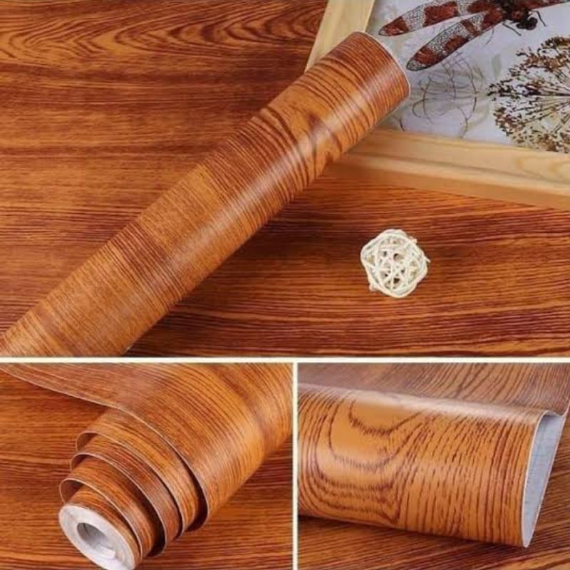 Jual Stiker motif KAYU COKLAT MUDA (harga/meter) | Shopee Indonesia