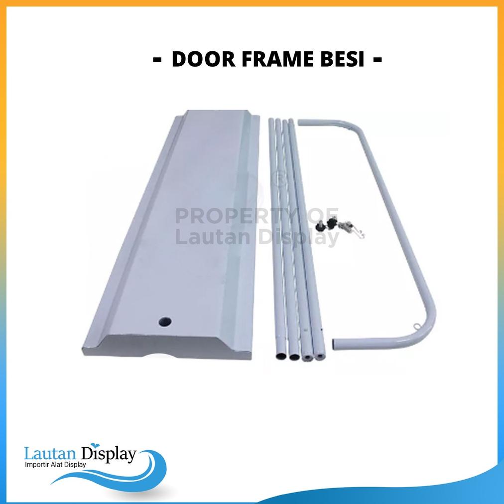 Jual Doorframe, Tripod Standing Door Frame Stand Banner Standing Door ...