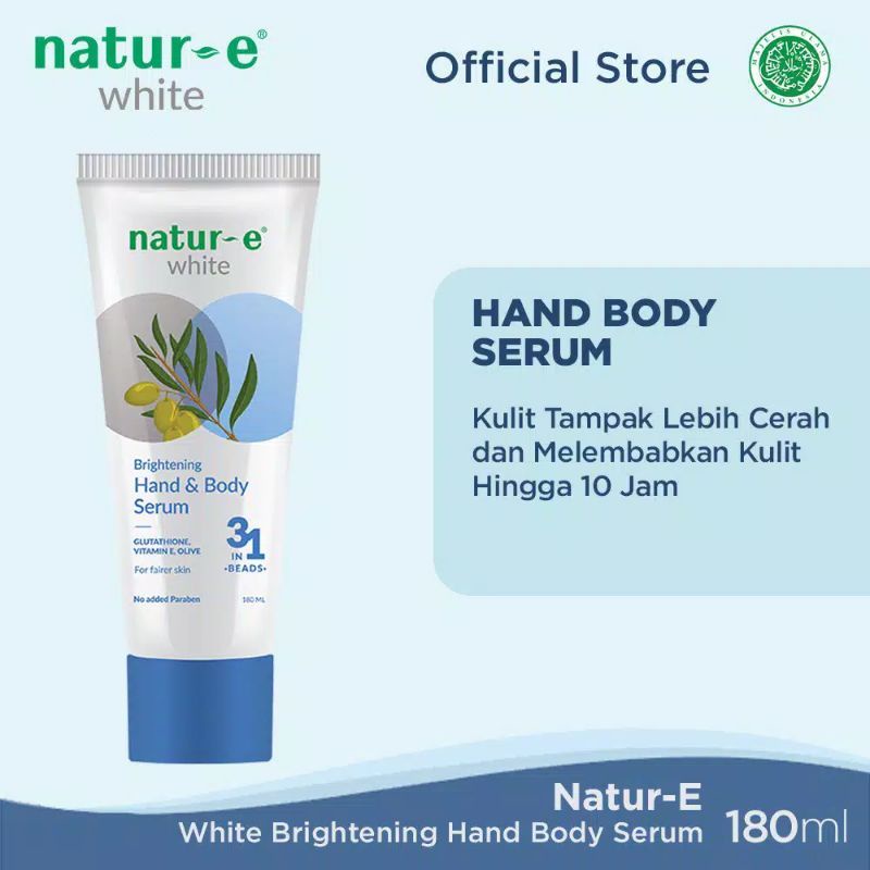 Jual Natur-E Brightening Hand & Body Serum 180ml | Shopee Indonesia