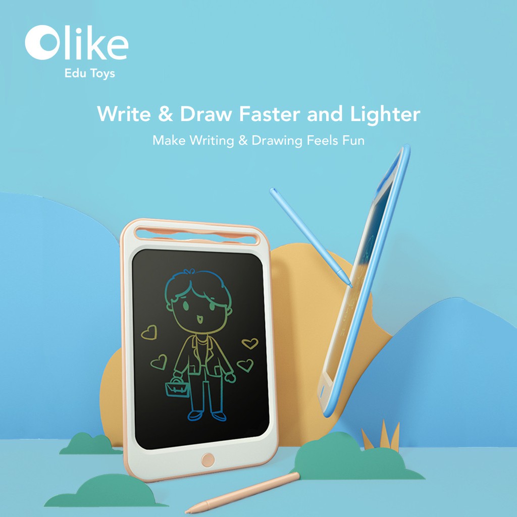 Jual Olike LCD Drawing Board Drawing Tablet Mainan Anak | Shopee Indonesia