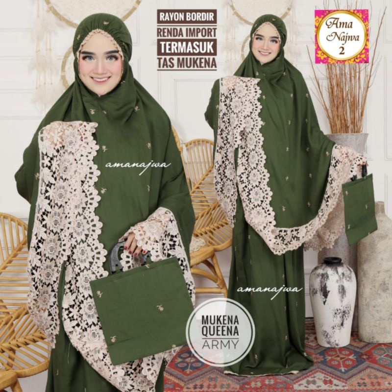 Jual mukena queena by ama najwa 2 | Shopee Indonesia